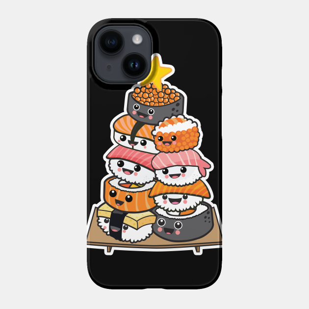 Sushi Xmas - Sushi - Phone Case | TeePublic