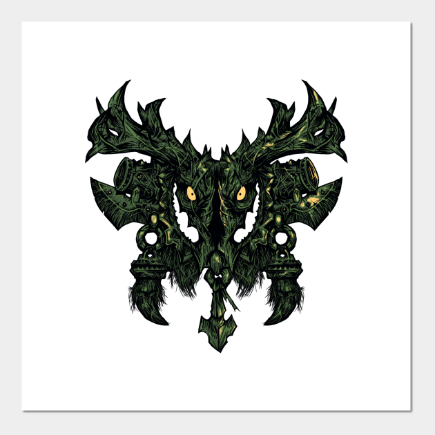 WoW - Hunter Class Crest - Wow Hunter - Posters and Art Prints | TeePublic