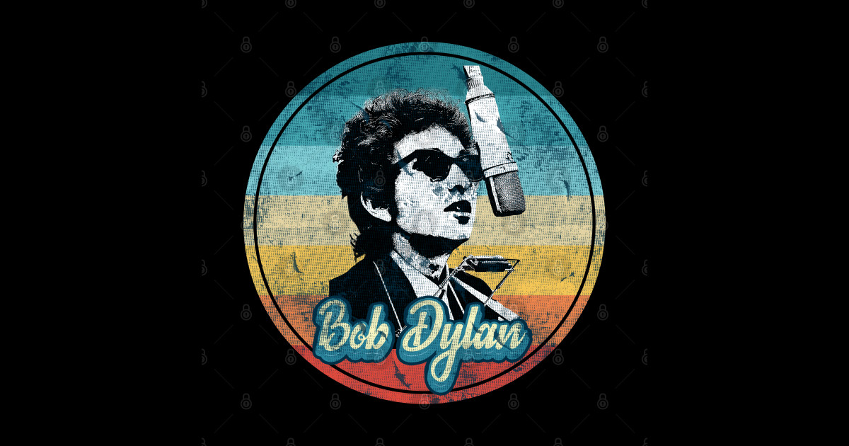 Bob Dylan - Bob Dylan - Sticker | TeePublic