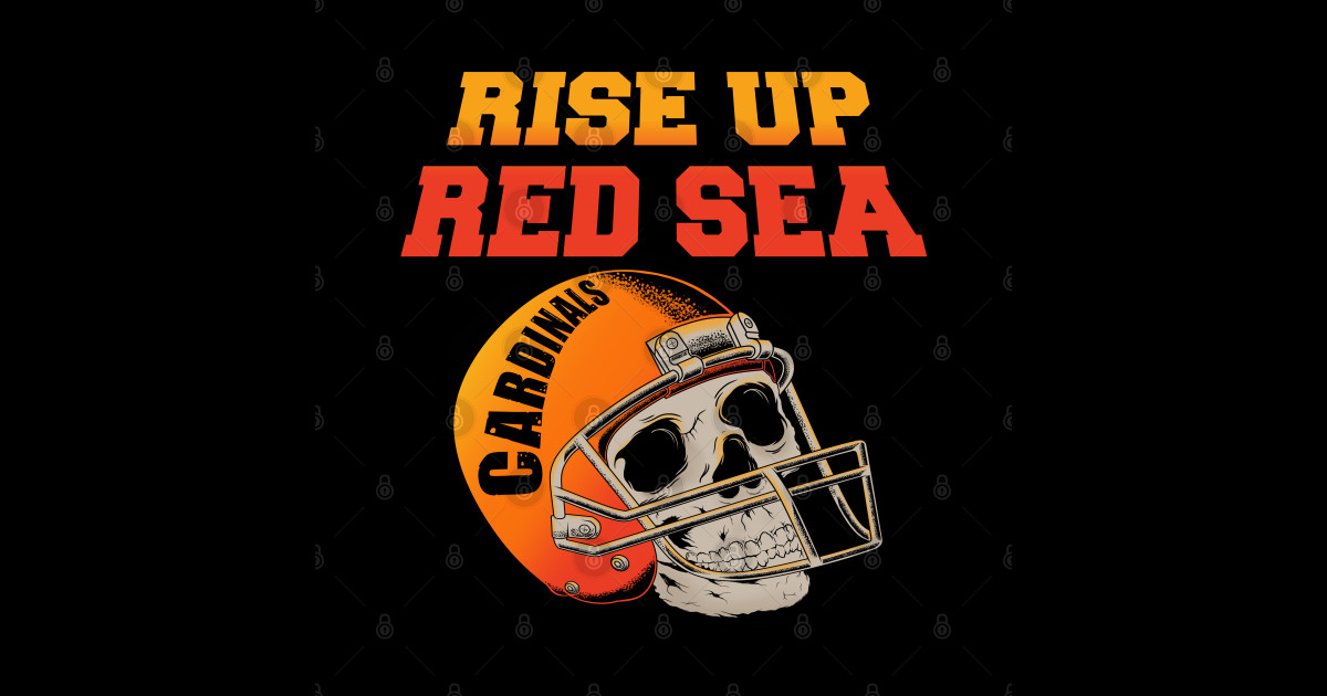 RISE UP RED SEA - Arizona Cardinals - Sticker | TeePublic