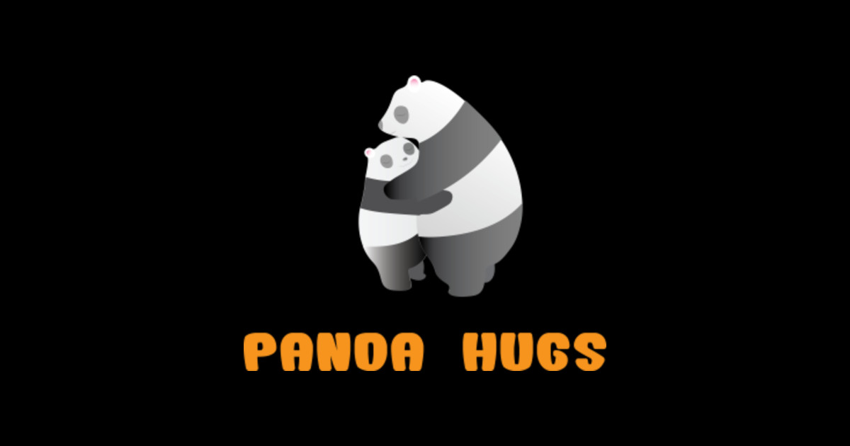 pandas hugs - Panda - Sticker | TeePublic pandas hugs - Panda - Sticker | TeePublic