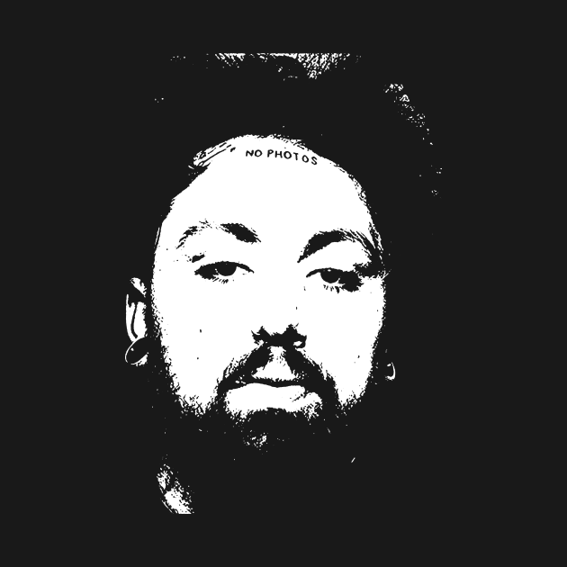 Ruby Da Cherry No Photos Face Tattoo Portrait - Suicideboys - T-Shirt ...