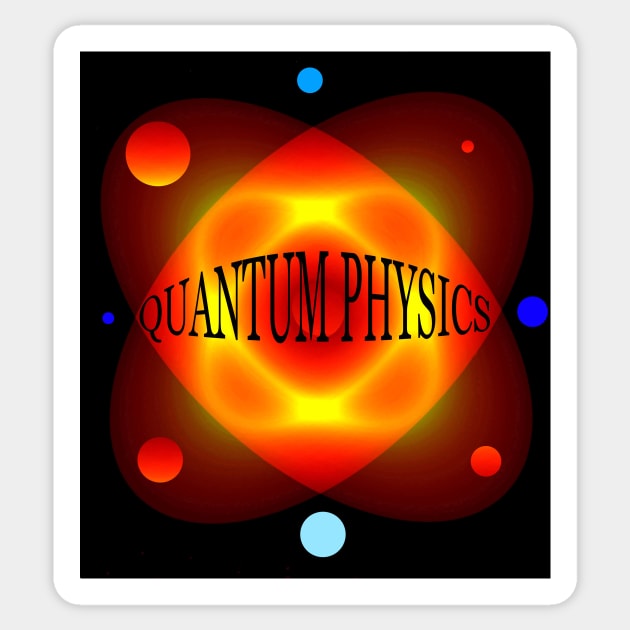 Quantum Physics design A - Quantum Physics - Sticker | TeePublic
