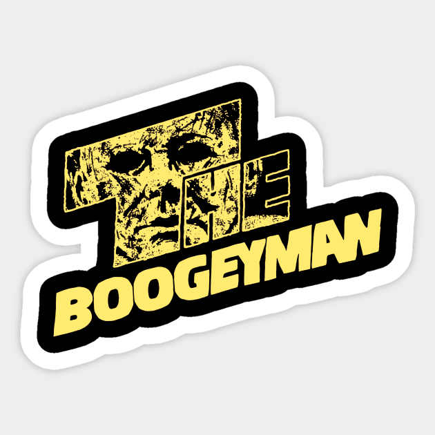 the boogeyman logo - Halloween - Sticker | TeePublic