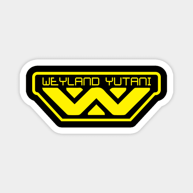 Weyland Yutani Logo Alien - Alien - Magnet | TeePublic