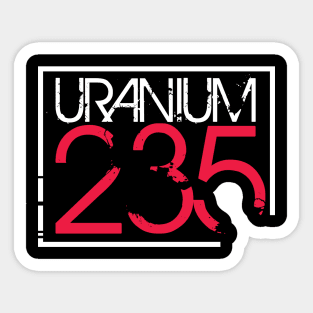 uranium 235 atomic symbol