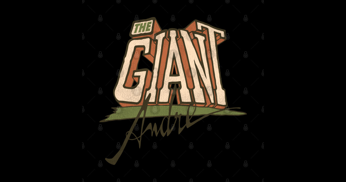 Andre the Giant / 80s Retro Wrestling Figure - Andre The Giant ...