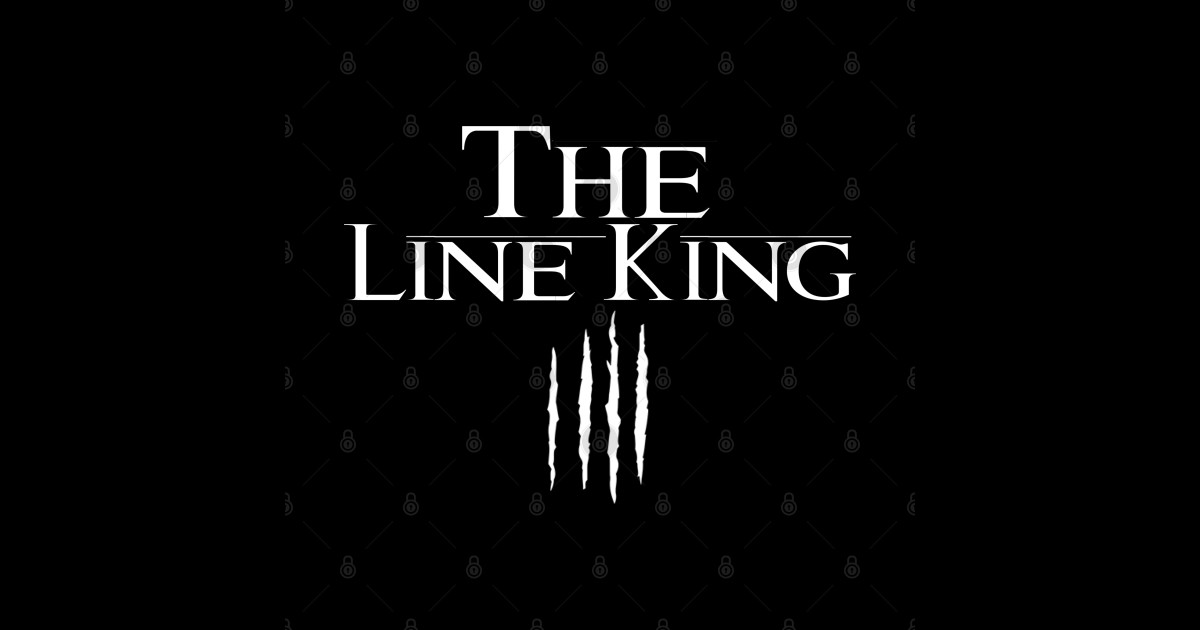 The Line King - Drugs - Sticker | TeePublic