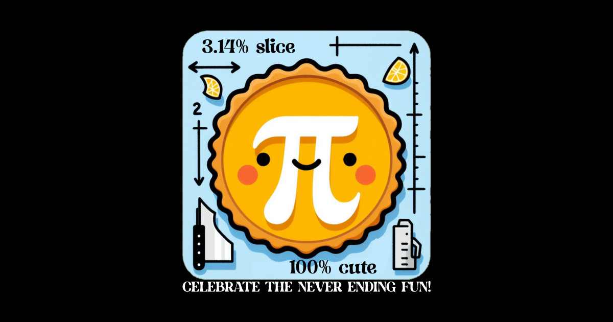 happy pi day funny - Pi Day - Sticker | TeePublic