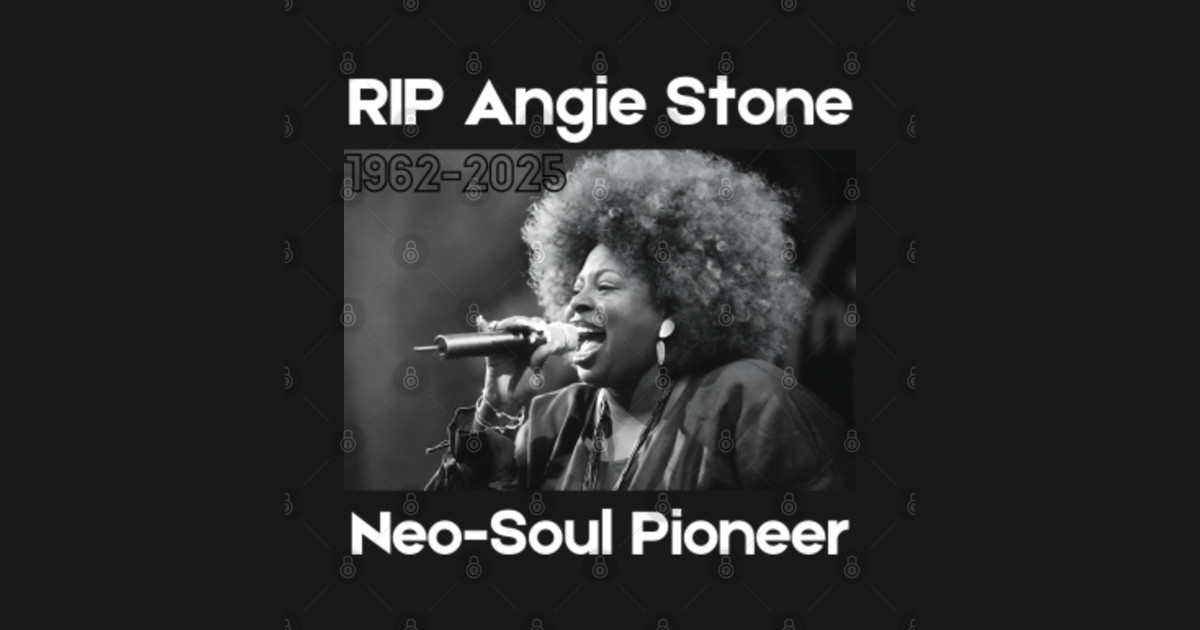 Angie Stone In Memory - Angie Stone - T-Shirt | TeePublic