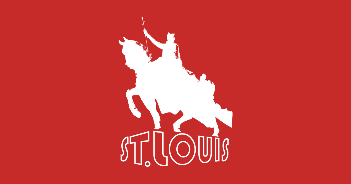 Saint Louis Statue - STL - St Louis - T-Shirt | TeePublic