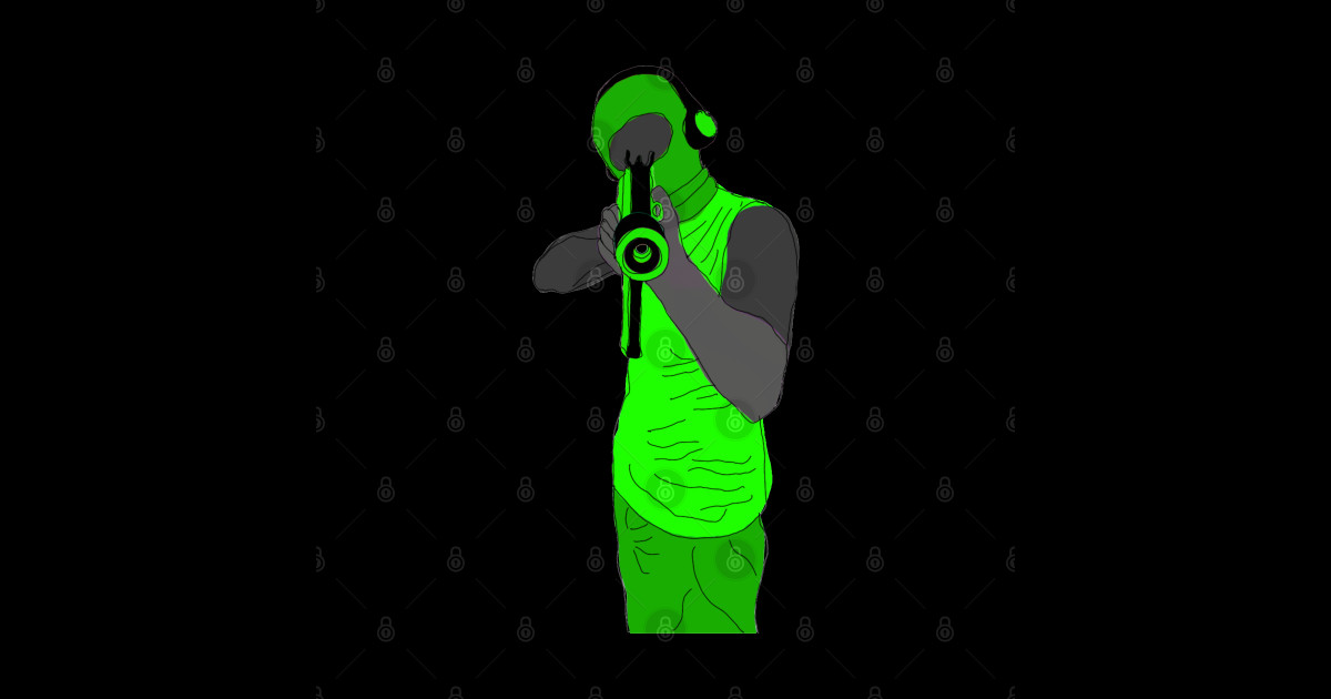 Gunman Green - Gunman - Sticker | TeePublic