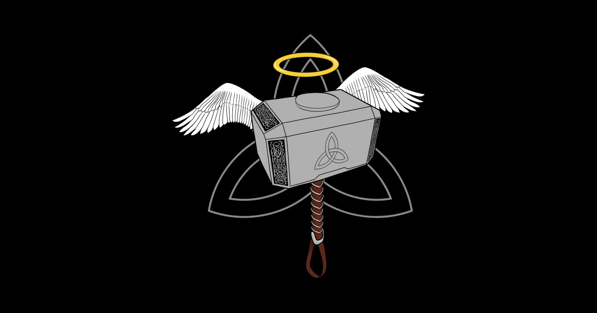 RIP Mjolnir - Thor - Sticker | TeePublic