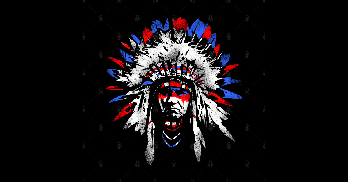 Native American Chief - Native Pride - Sticker | TeePublic