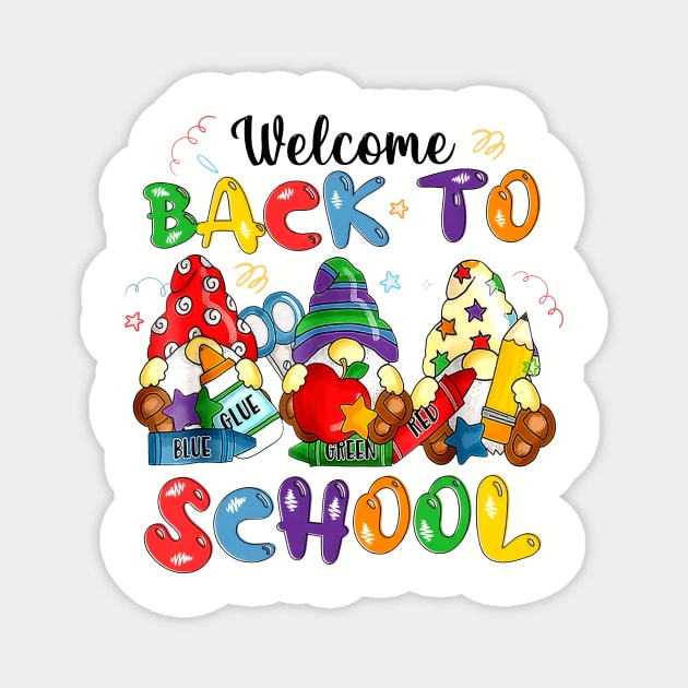 Welcome Back To School Gnomes First Day Of School - Welcome Back To ...