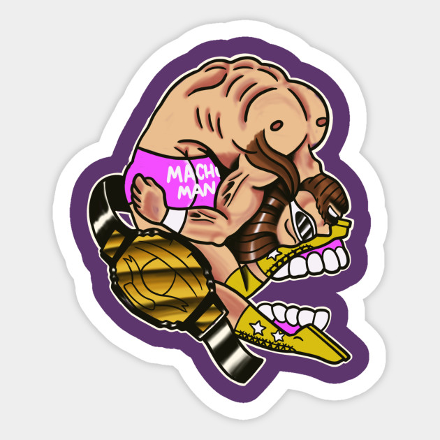 Macho - Macho Man - Sticker | TeePublic