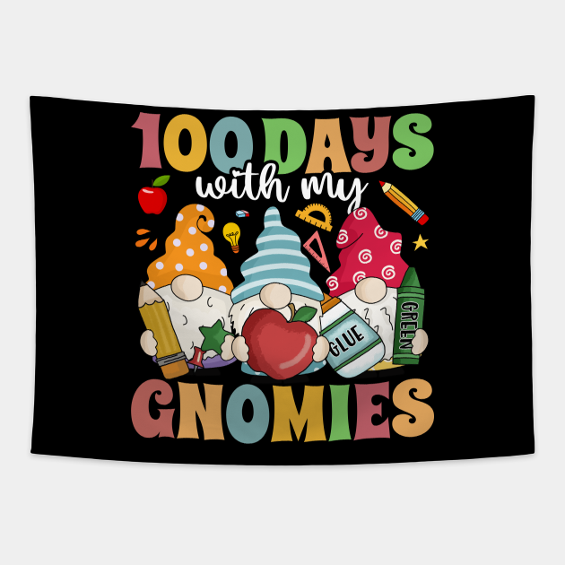 100 Days With My Gnomies 100th Day Of School Gnome Lovers - 100 Days ...