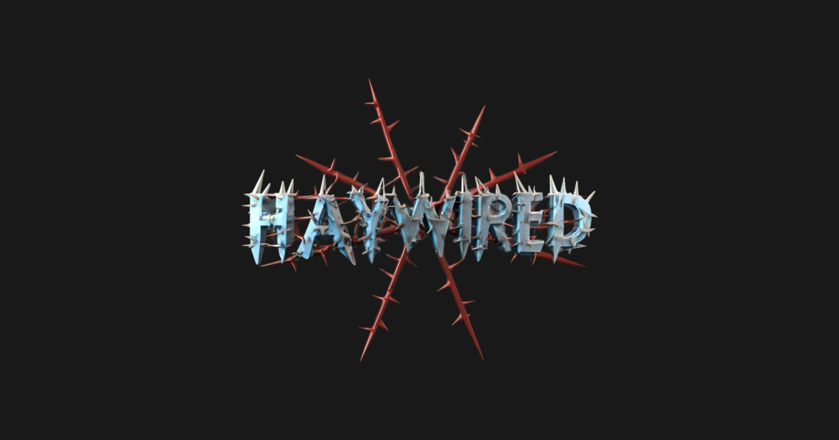 Haywired, Thorns and Spokes, 3D Graphical Design - Patterns - T-Shirt ...