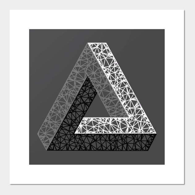 M. C. Escher Triangle - Escher - Posters and Art Prints | TeePublic