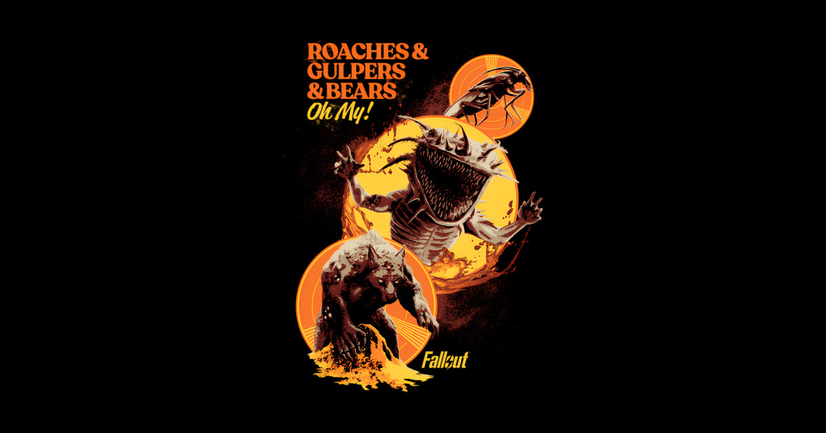Roaches Gulpers Bears - Animal Kingdom - Sticker | TeePublic