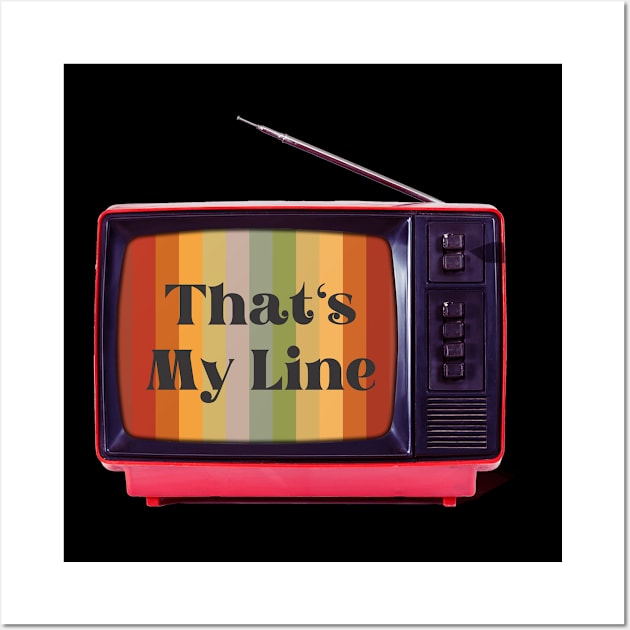 Simple eye catching text TV show Name Thats my line - Simple Eye ...