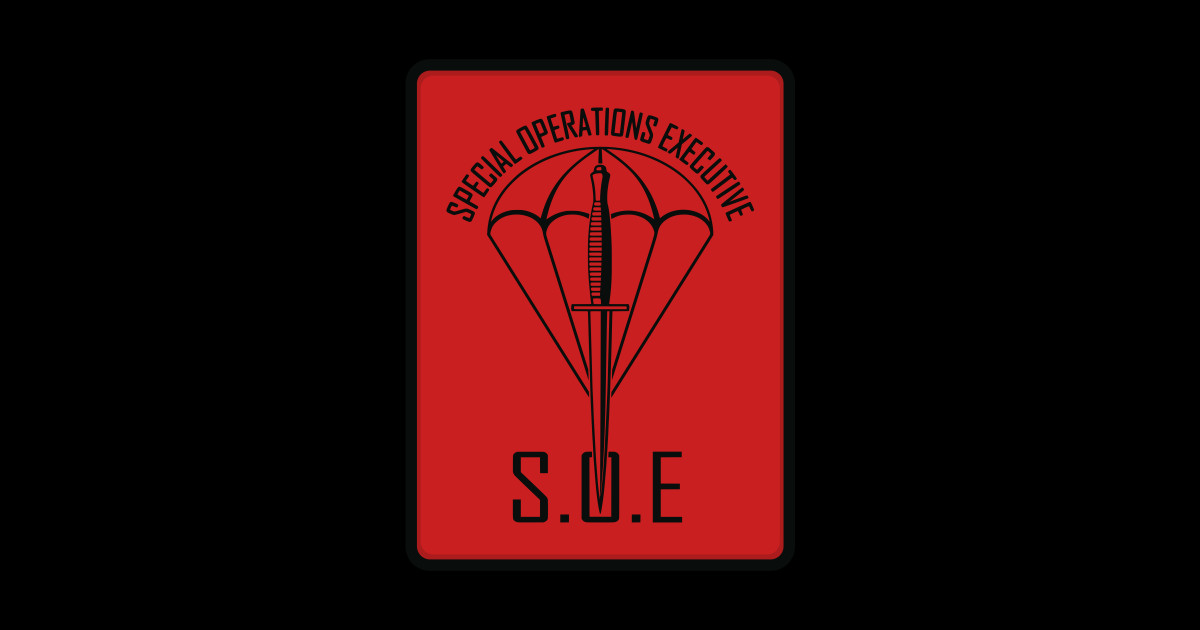 S.O.E. Special Operations Executive - Ww2 British Soe - Sticker | TeePublic