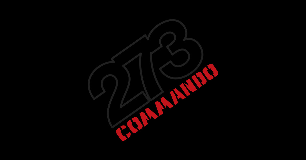 273 Commando V8 - Wedge - Commando - Sticker | TeePublic