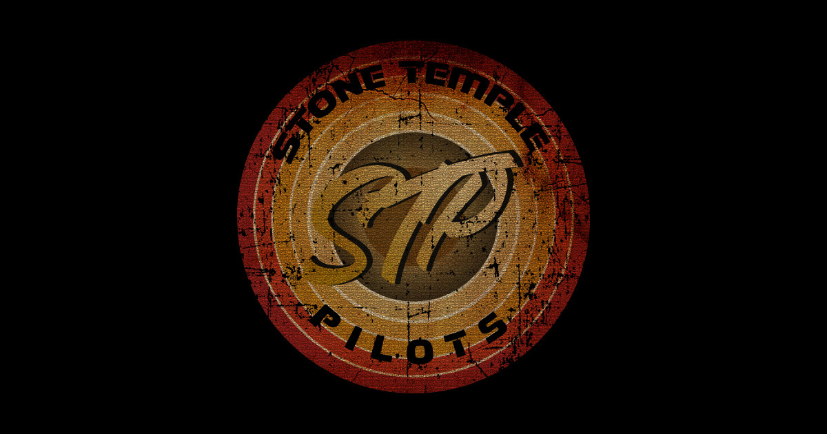 STP - Stone Temple Pilots, circle vintage retro faded - Stone Temple Pilots - Sticker | TeePublic