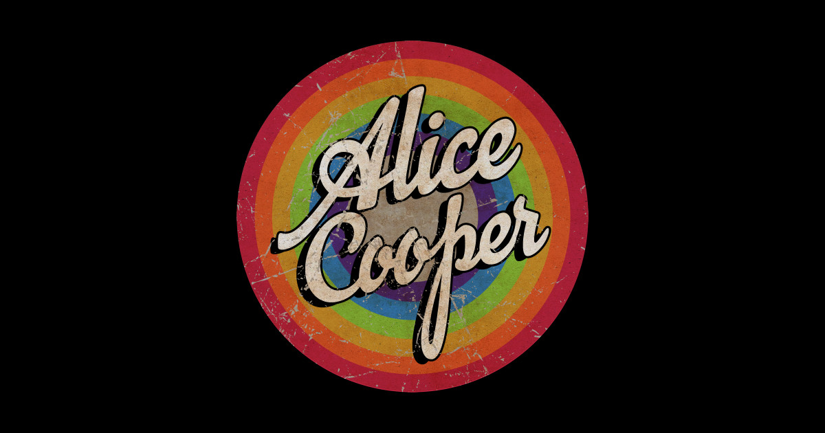 Alice Cooper - Vintage - Sticker | TeePublic