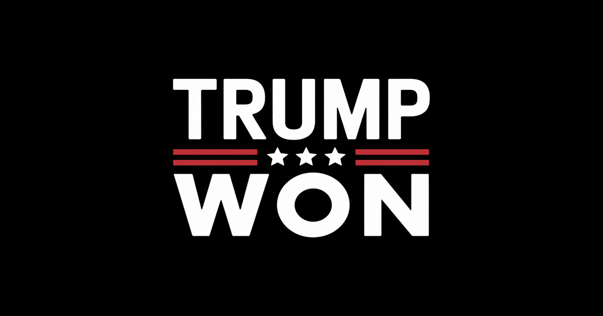 TRUMP WON Truck 4547 WASTE Trash MANAGEMENT - Trump Won Truck 4547 ...