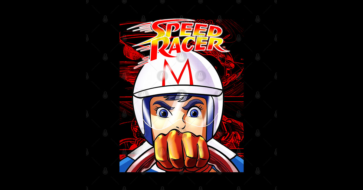Vintage Go Speed Racer - Speed Racer - Sticker | TeePublic