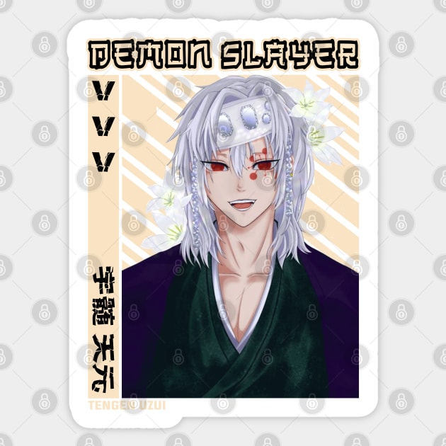 Uzui Tengen - Demon Slayer - Uzui Tengen - Sticker | TeePublic