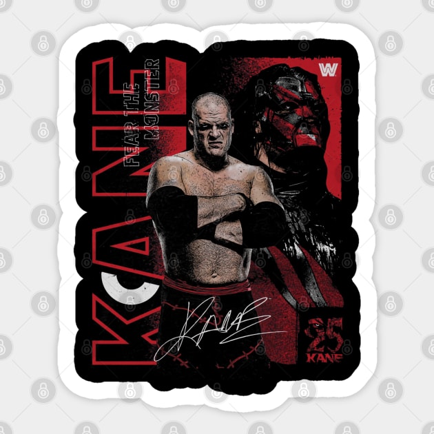 Kane Grunge 25th Anniversary - Kane - Sticker | TeePublic