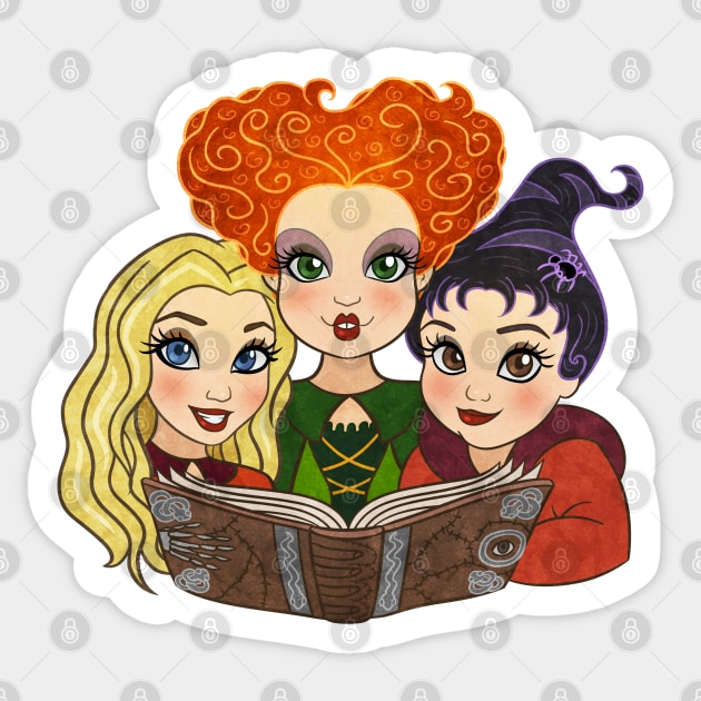 Amuck Amuck Amuck - Hocus Pocus - Sticker | TeePublic