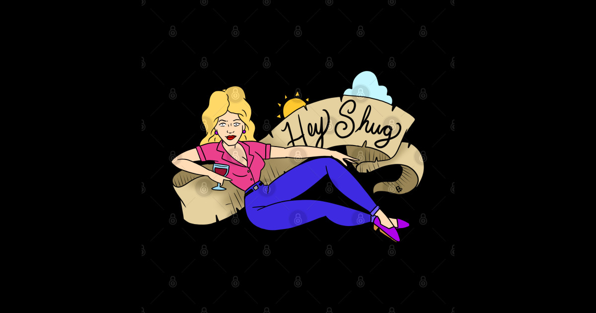 Hey Shug - Nancy Hicks-Gribble pinup - King Of The Hill - T-Shirt ...