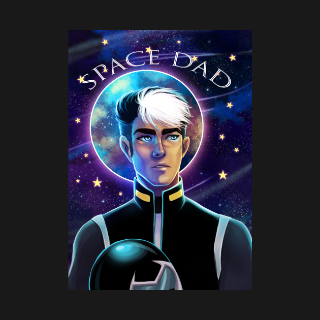 Space Dad - Shiro - Kids T-Shirt | TeePublic