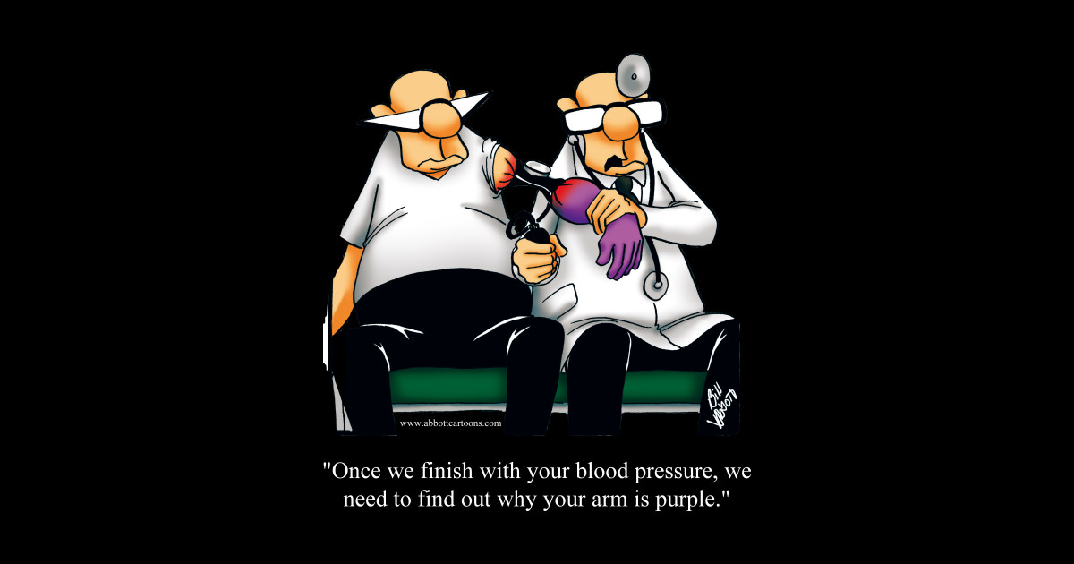 Funny Spectickles Blood Pressure Medical Cartoon Humor - Medical ...