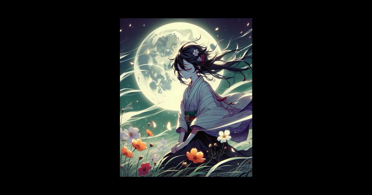 Anime World - Japanese Girl - Anime Drawing - Posters and Art Prints ...