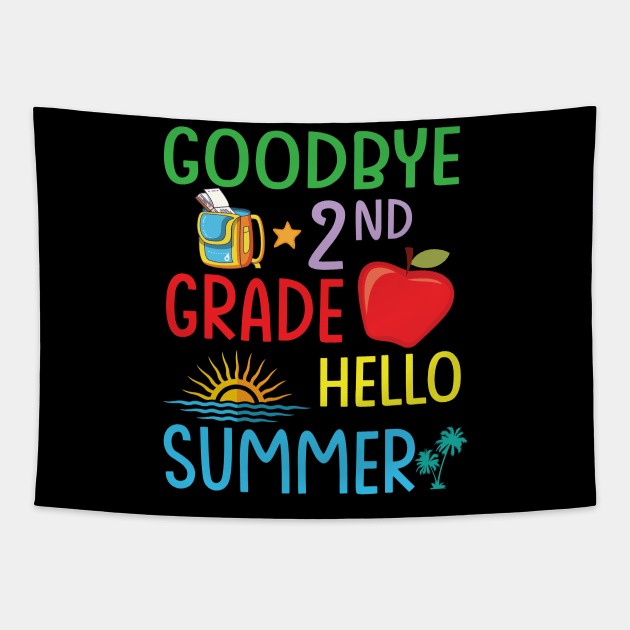 Teacher Student Goodbye 2nd Grade Hello Summer Break Days - Goodbye 2nd ...