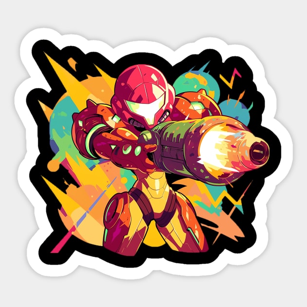 metroid - Metroid - Sticker | TeePublic