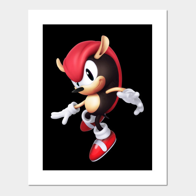 black red sonic - Sonicthehedgehog - Posters and Art Prints | TeePublic