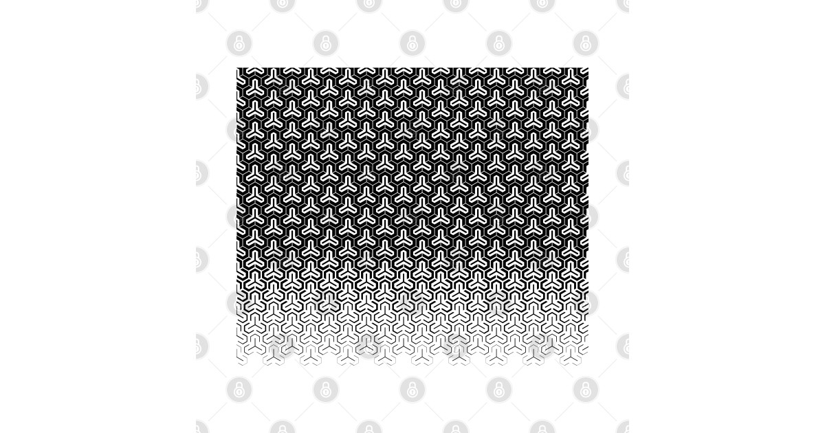 Geometric Trefoil Pattern - Geometric - T-Shirt | TeePublic