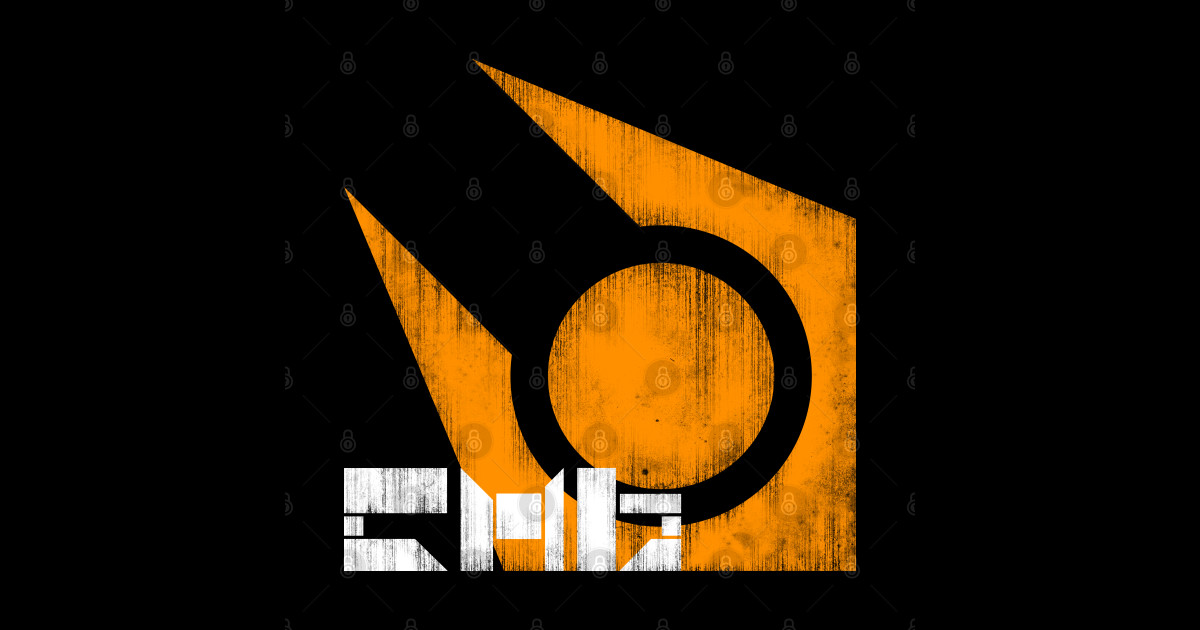Half Life 2 - Combine Grunge - Half Life 2 - Sticker | TeePublic
