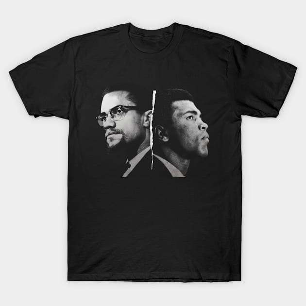 Malcolm X Muhammad Ali - Malcolm X - T-Shirt | TeePublic