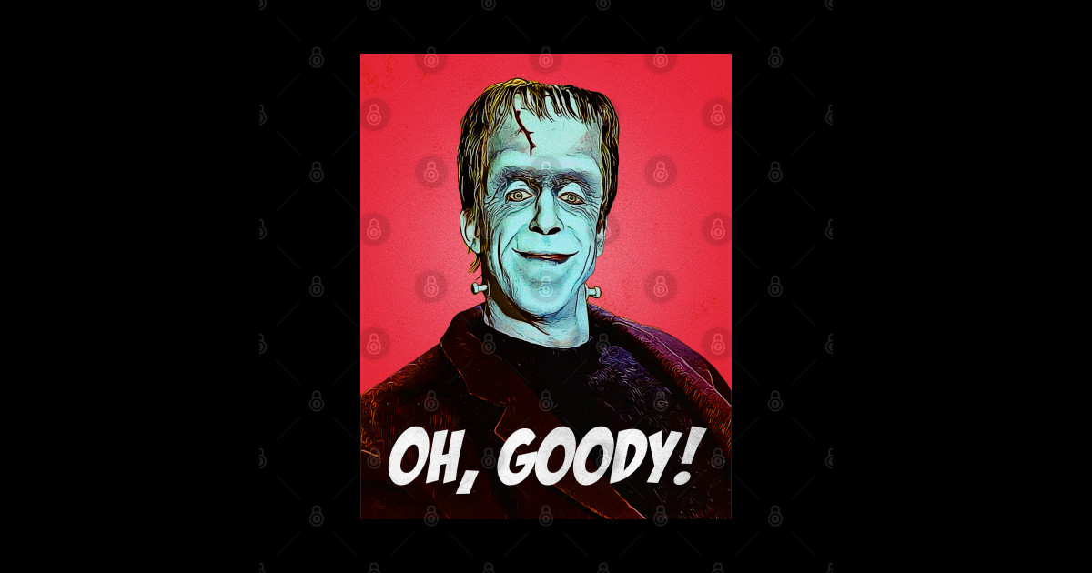 Herman Munster - The Munsters - Sticker | TeePublic