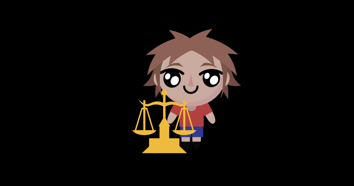 Libra Boy Cute Zodiac Sign - Libra Zodiac Sign - Sticker | TeePublic