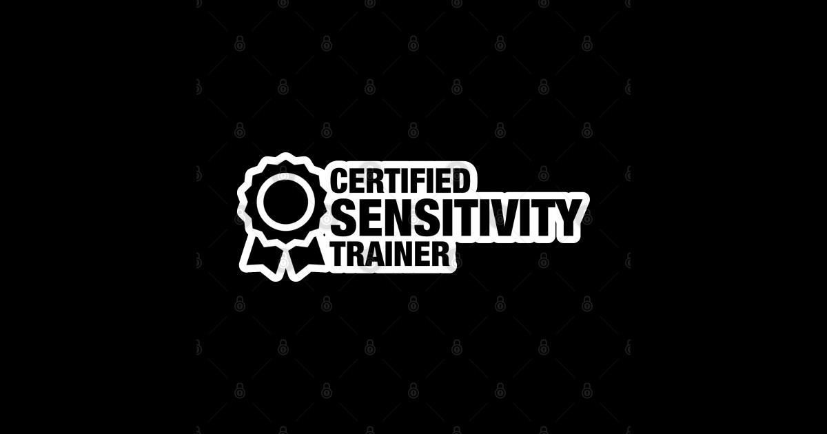 Certified Sensitivity Trainer - Construction - Sticker | TeePublic