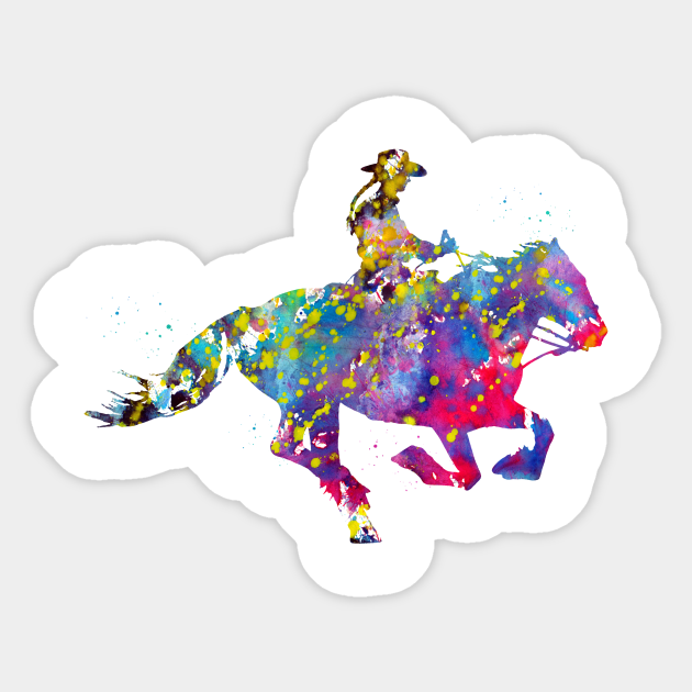 Horse Riding - Horse Riding - Sticker | TeePublic