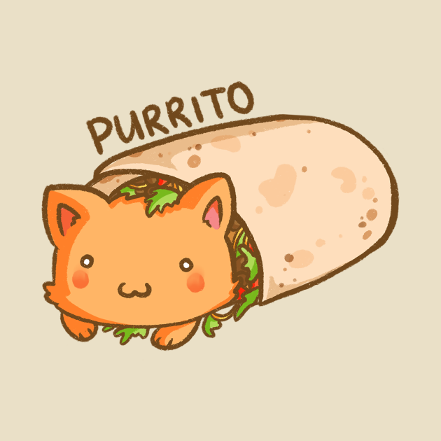 Purrito - Purrito - T-Shirt | TeePublic