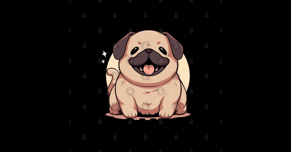 Pug Lover! For Pug Lovers - Pug - Sticker | TeePublic